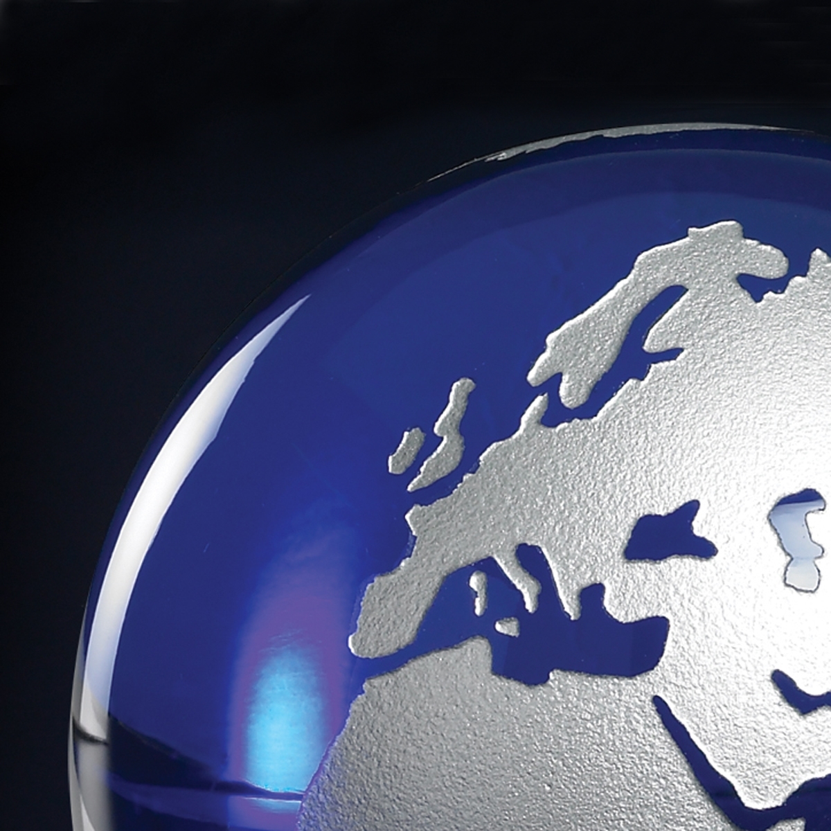 Crystal Gold or Silver Infilled Globe | Inkerman London