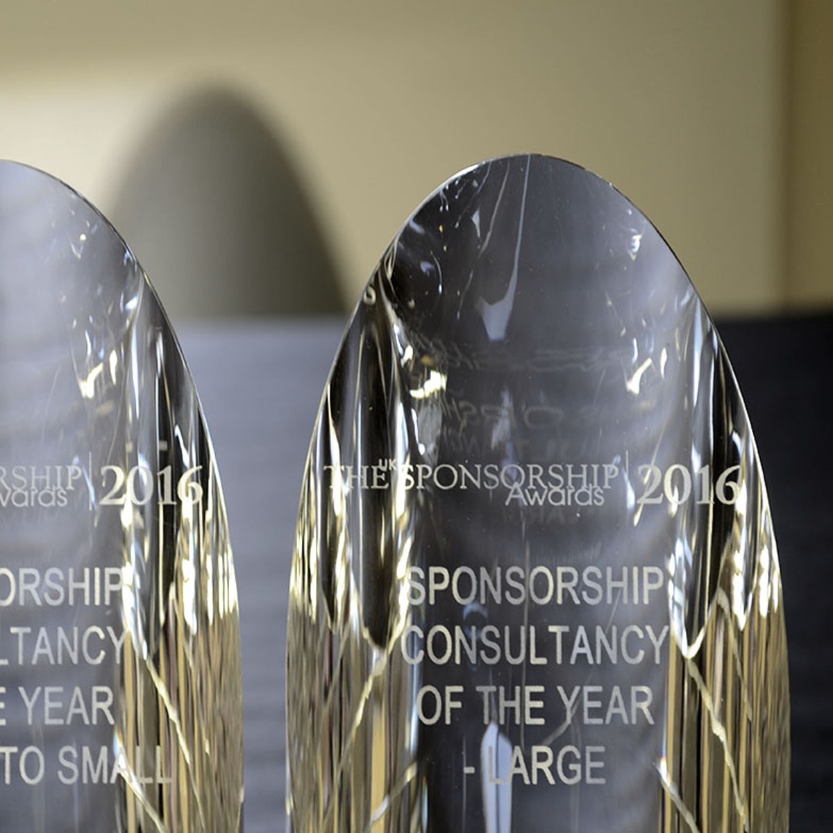 Custom Made Crystal Sponsorship Awards | Inkerman London