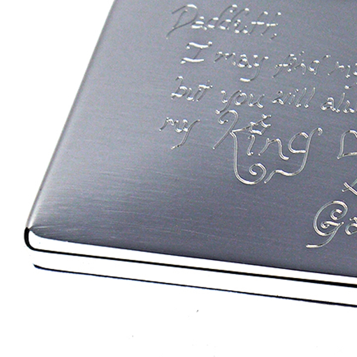 Luxury Rectangular Sterling Silver Paperweight | Inkerman London