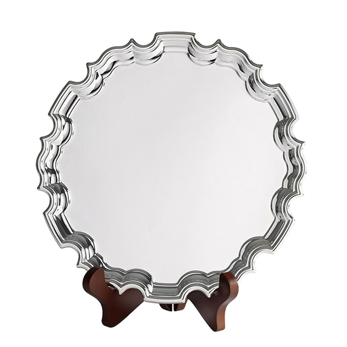 Custom Made Sterling Silver Chippendale Salver | Inkerman London