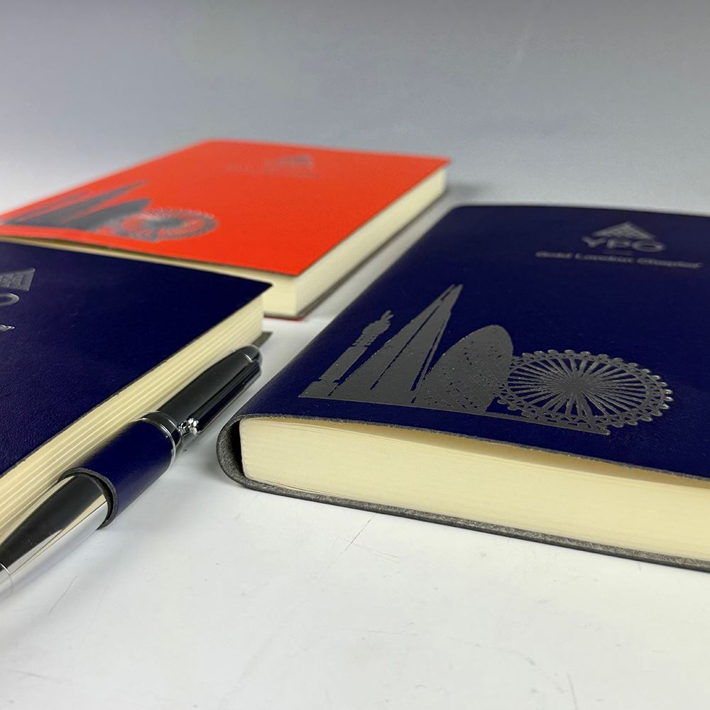 London Skyline Leather A5 Notebook | Inkerman London