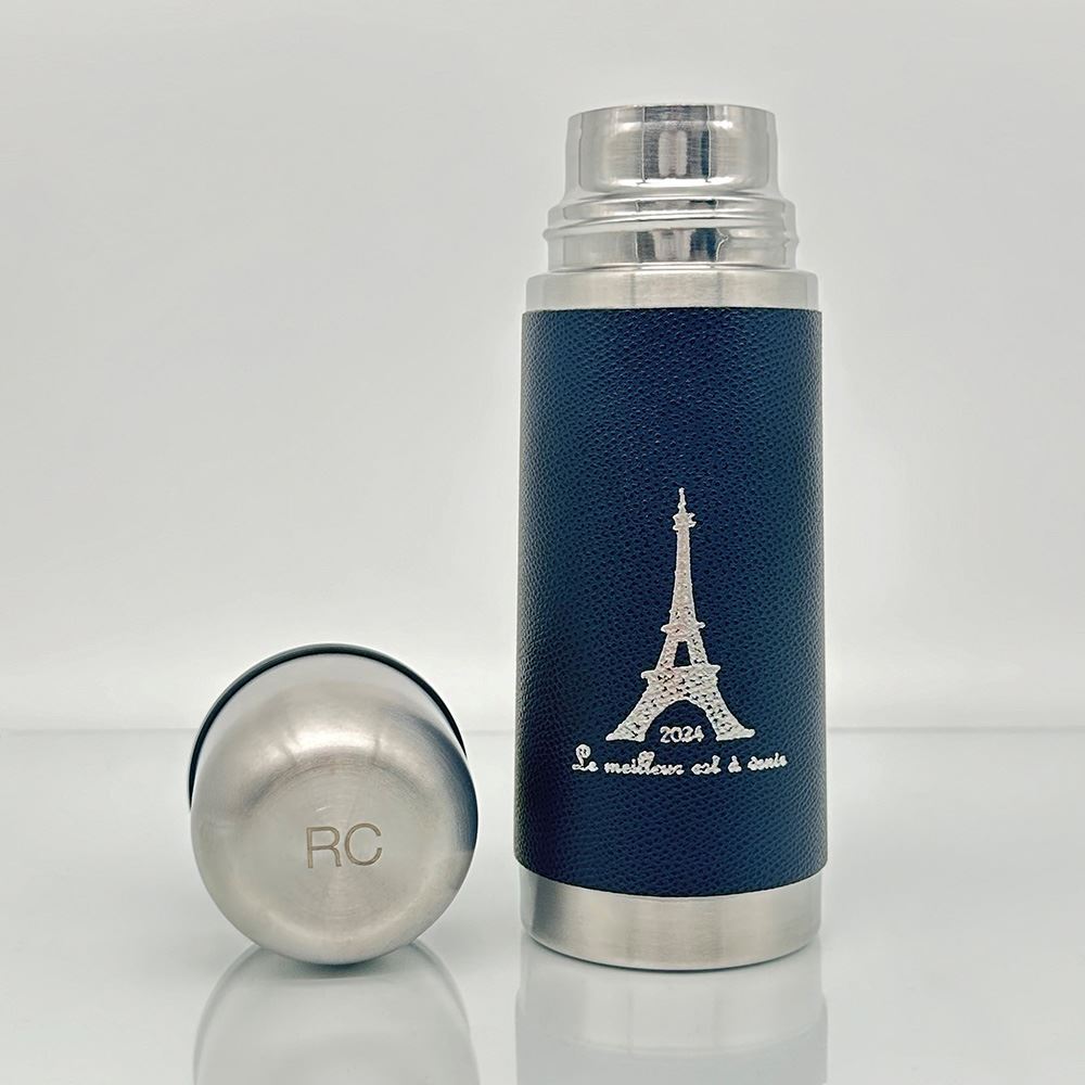 Buy a Leather Cased Thermos | Personalised Engraving | Inkerman